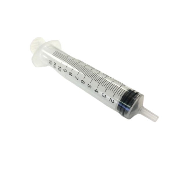 Qorpak 10mL Air-Tite Clear Luer Slip Tip Syringe with PP Body, PP ...