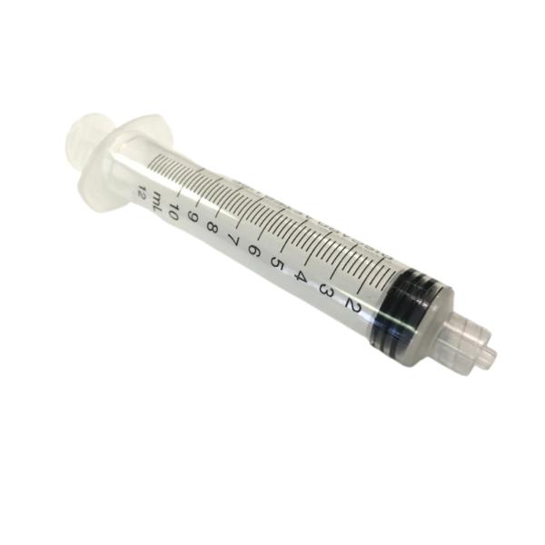 Qorpak 10mL Air-Tite Clear Luer Lock Tip Syringe with PP Body, PP ...
