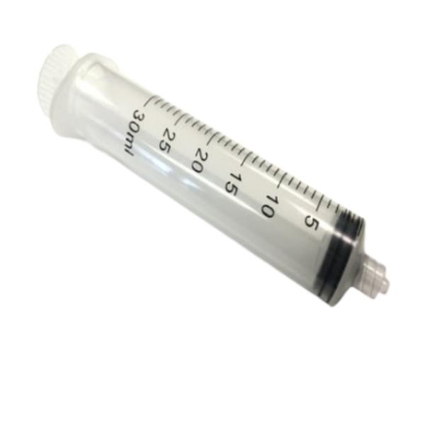 Qorpak 30mL Air-Tite Clear Luer Lock Tip Syringe with PP Body, PP ...