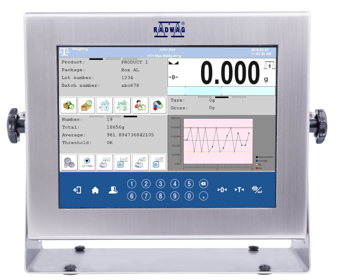 Radwag HY10.32.HRP High Resolution Scale WP-330-0009