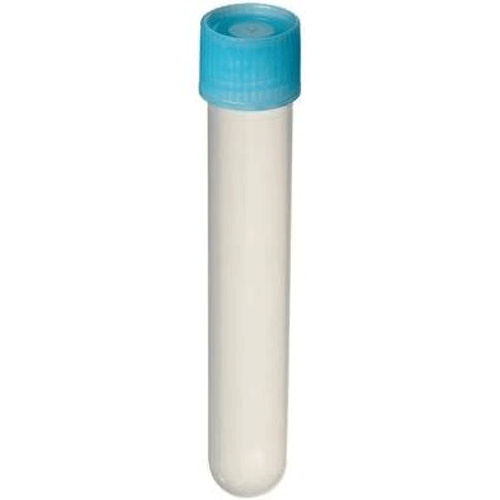 Kartell 16mm PP/LDPE Blue Test Tube Screw Closure 299334-000B (PK/100 ...
