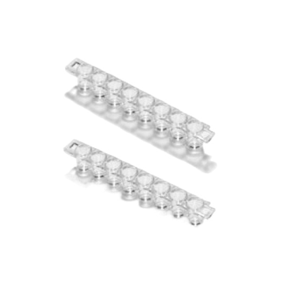 Bellco 8-Well Strips With Open Bottoms Natural Bag Pack, 1000/Case 1300 ...