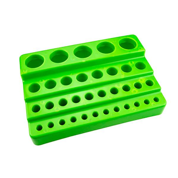 Bellco Multi-Tier Universal Rack 35 Places Green, 4/Case 1300-00370