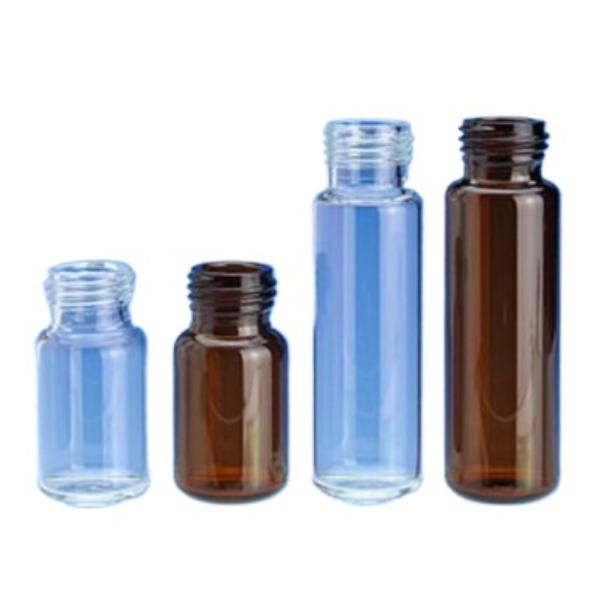 Qorpak 10mL Clear Borsilicate Glass Headspace Vial with 18-425 Screw ...