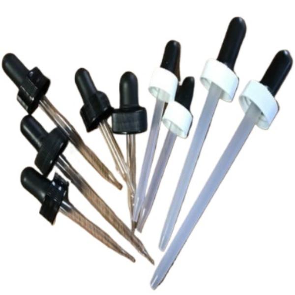 Qorpak 20-400 Black Pp Dropper Assembly with Black Bulb, 7x58mm ...