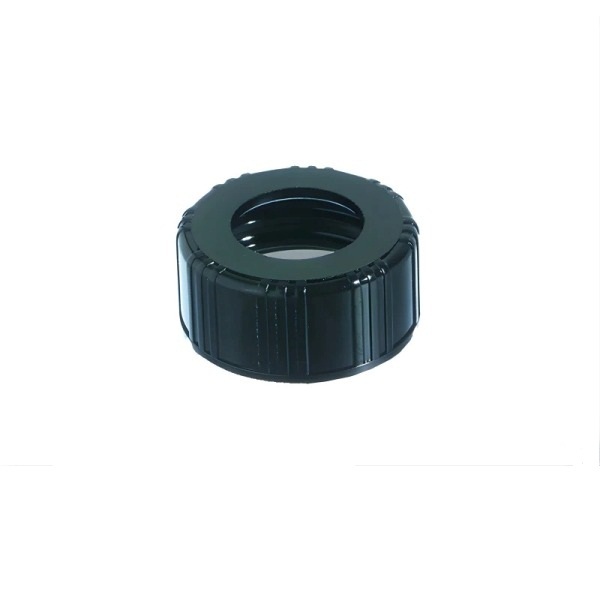 Qorpak 22-400 Black Phenolic Unlined Hole Cap, 5800/Cs CAP-05187