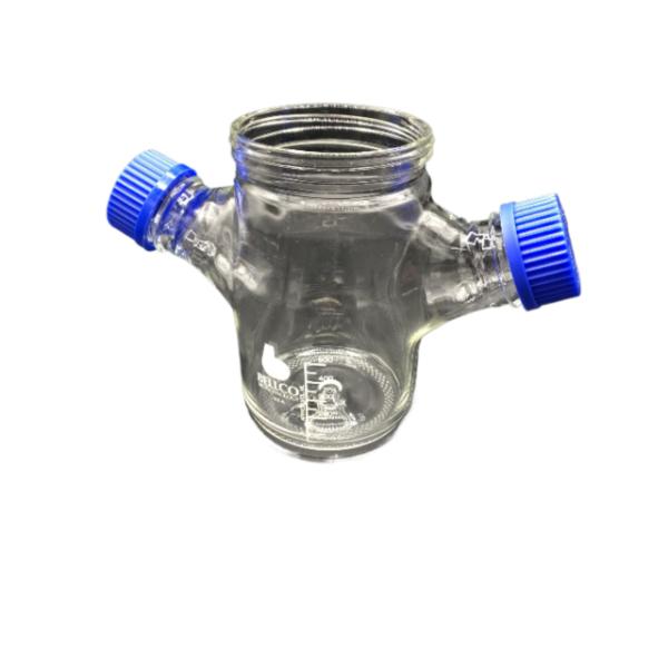 Bellco Micro-Carrier Spinner Flask Only w/ Bottom Dimple, 500mL, 100mm ...