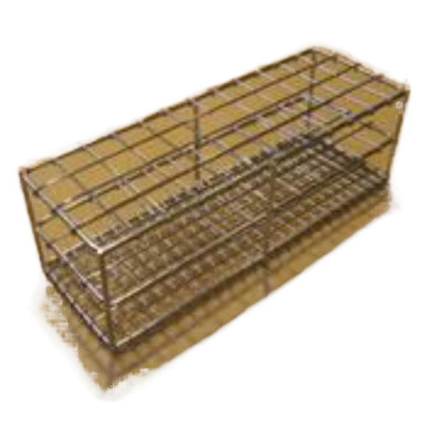 Bellco Stainless Steel Tube Rack, 16mm-48P 4x12 Spacing, 1/Case 2027-16048