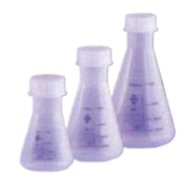 Bellco 1000mL Polypropylene Graduated Erlenmeyer Flask, 4/Case 2500-01000