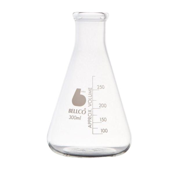 Bellco BRL Erlenmeyer Flask-Graduated, 500mL Narrow Mouth, 12/Case 2504 ...