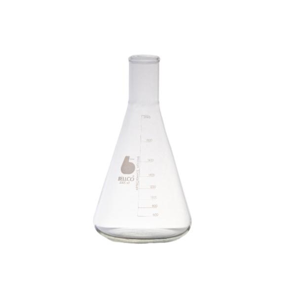 Bellco BRL Erlenmeyer Flask-Graduated, 2000mL Narrow Mouth, 3/Case 2504 ...
