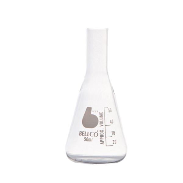 Bellco DeLong Flask Only, 50mL, 24/Case 2511-00050