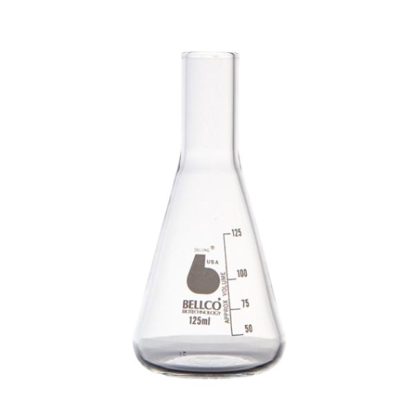 Bellco DeLong Flask Only, 125mL, 12/Case 2511-00125