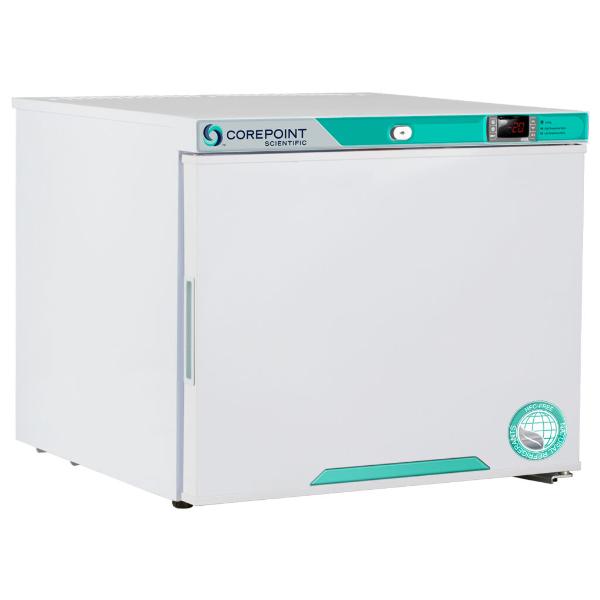 Corepoint Scientific 1.3 cu. ft. Solid Door Countertop Freestanding ...