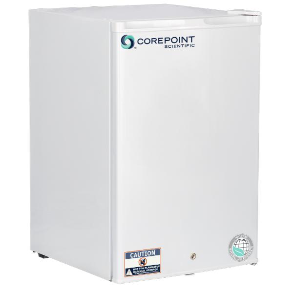 Corepoint Scientific 4 cu. ft. Solid Door Undercounter Freestanding ...