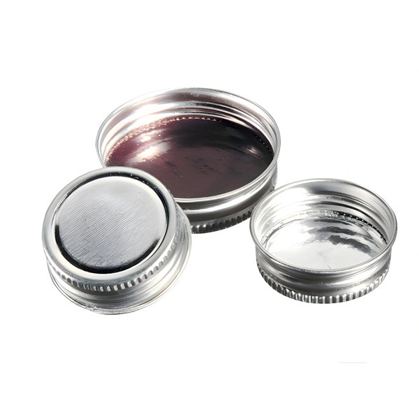 Qorpak 2-7/8" Metal Alpha Screw Cap with Solvseal Liner, 800/Cs MET-03049