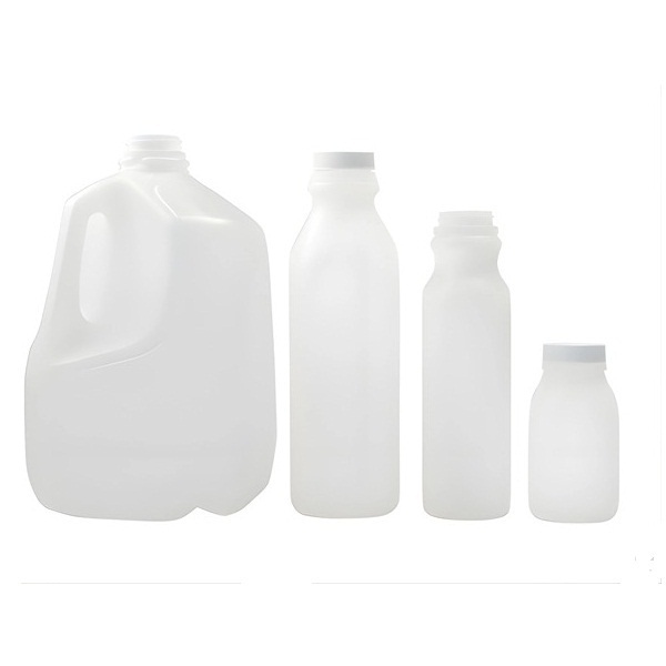Qorpak 32oz (950ml) Natural HDPE Dairy Jug with 38-400 White ...