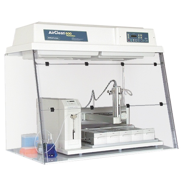 Airclean Systems 48" Wide Operator Protection Robotic Safety Enclosure ...