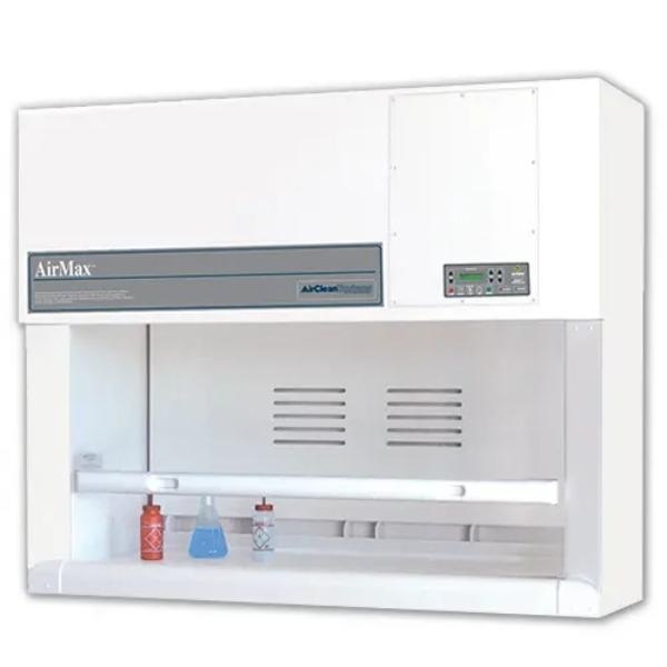 Airclean Systems 96" Wide Airmax Polypropylene Total Exhaust Fume Hood ...