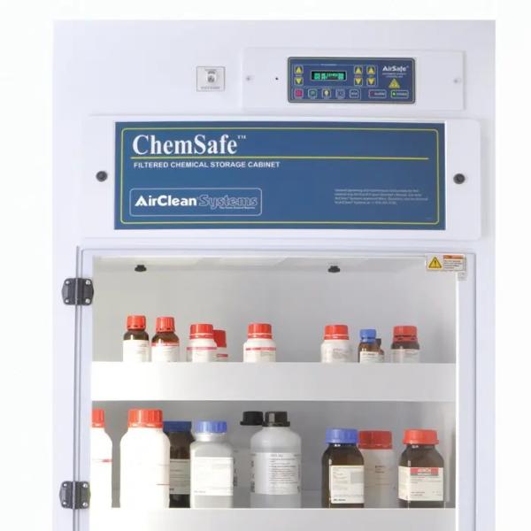 Airclean Systems 32" ChemSafe Filtered Chemical Storage Cabinet 110V ...