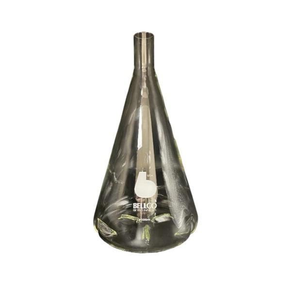 Bellco Shake Flask w/ 3 Side & 3 Bottom Baffles DeLong Style Neck ...