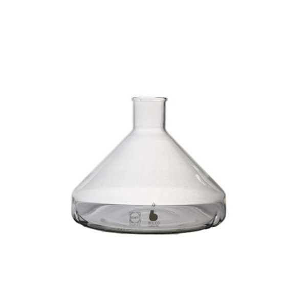 Bellco Fernbach Flask w/ 3 Side Baffles & Break Resistant Lip, 1800mL ...