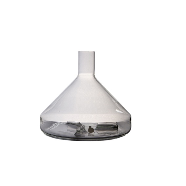 Bellco Fernbach Flask w/ 3 Bottom Baffles DeLong Style Neck, 1800mL, 3 ...