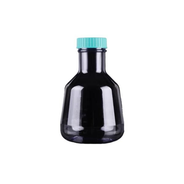 Bellco 3L PC High Efficient Erlenmeyer Flasks, Flat Base, Seal Cap ...