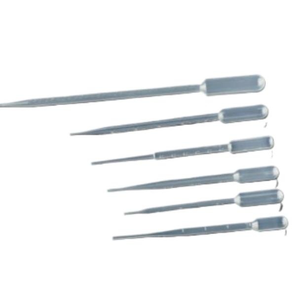 Bellco 3ml Pasteur Pipette, Extra-Long, Individually Wrapped, Sterile ...