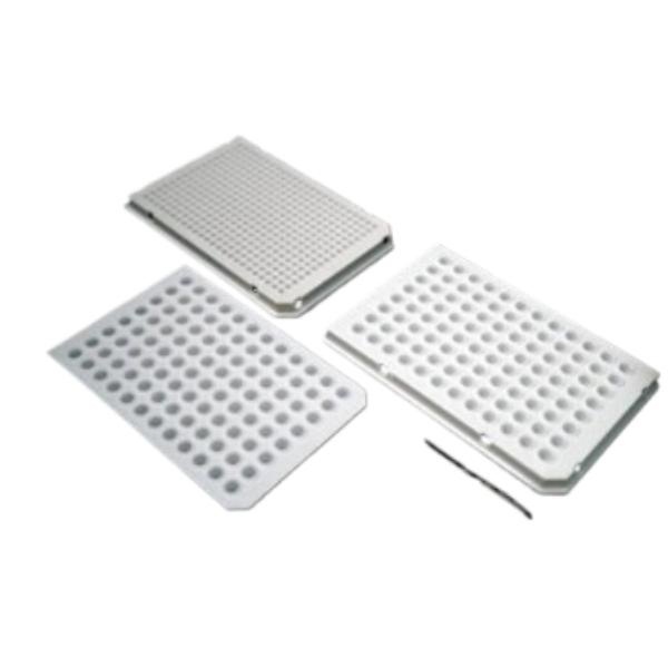 Bellco 100ul 96 Well Pcr Plates, Semi Skirt, White, 10/Pk, 50/Cs 4514-00465