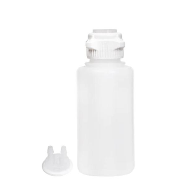 Bellco PP Rd Vac Bottle 1L Op/Cl 53B Cap 2X5/16" Hb, 1/EA 4528-00057