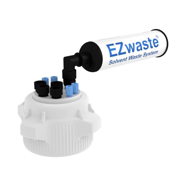 Bellco EZwaste System, 83mm Cap, 4x 1/8", 4x 1/4" OD Tubing & Filter, 1 ...