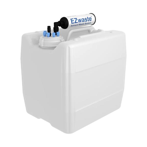 Bellco EZwaste System, UN/DOT, 13.5L, HDPE, S-70 Cap, 6x 1/8" OD Tubing ...