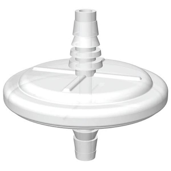 Bellco Vent Filter, 0.22um, ¼’’ Tubing, Non-Sterile, 2/PK 4528-00580