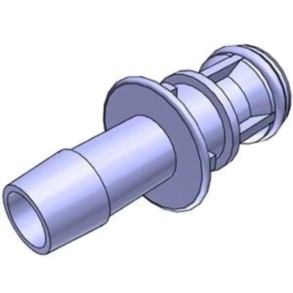 Bellco EZBio MPC Connector, Male MPC to 1/4" HB, Non-Valved, PC, 250/PK ...