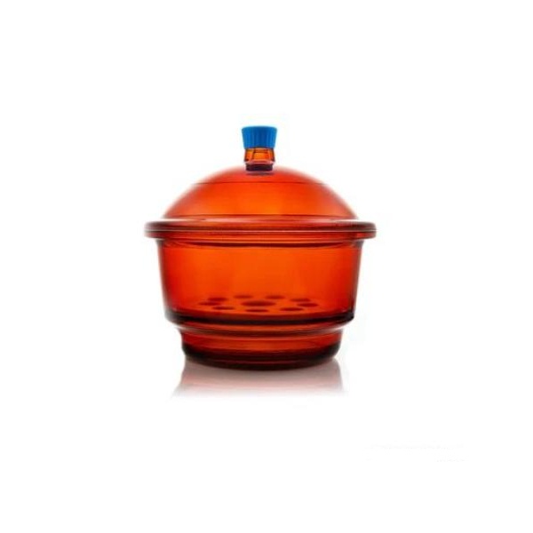 Bellco Borosil Amber Glass Desiccator With Plate And Borosilicate Lid ...