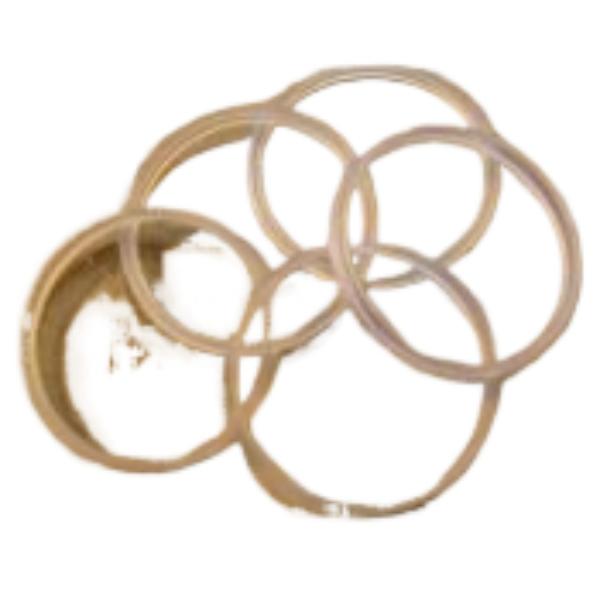 Bellco Premium Pouring Ring, 45mm Clear, 5/CS 5637-00041