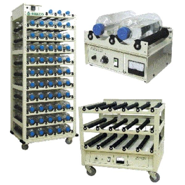 Bellco Modular Cell Production Roller Apparatus 20 Position Base & 3 ...