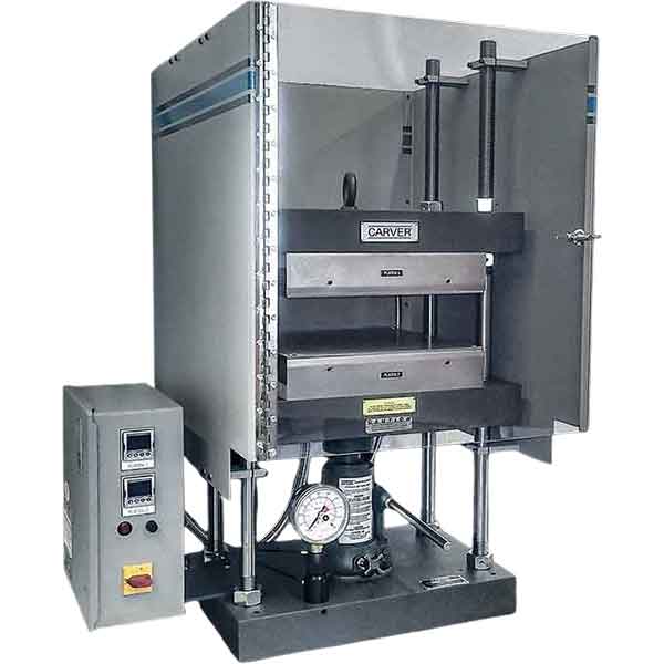 Carver 6125 Manual Press 25 Ton, 230V, 15" x 15" Electrically Heated ...