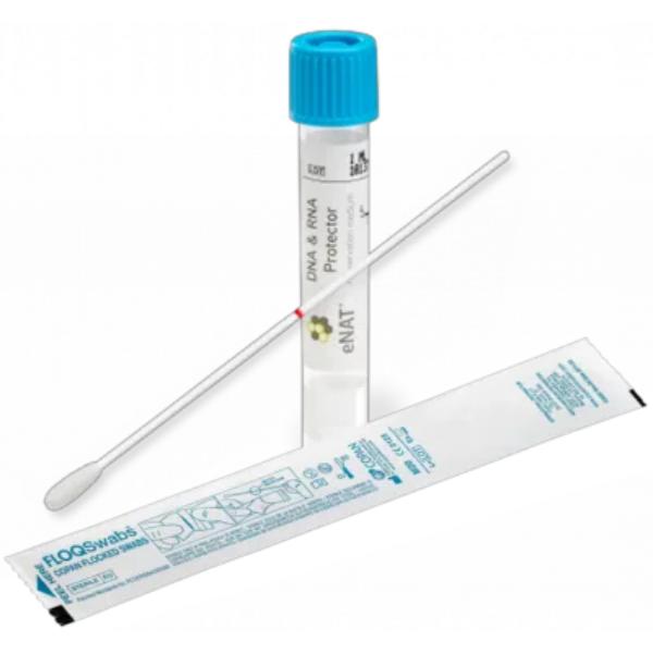 Medschenker Copan Enat Kit 2mL + Single Regular Size Flocked Swab 80mm ...
