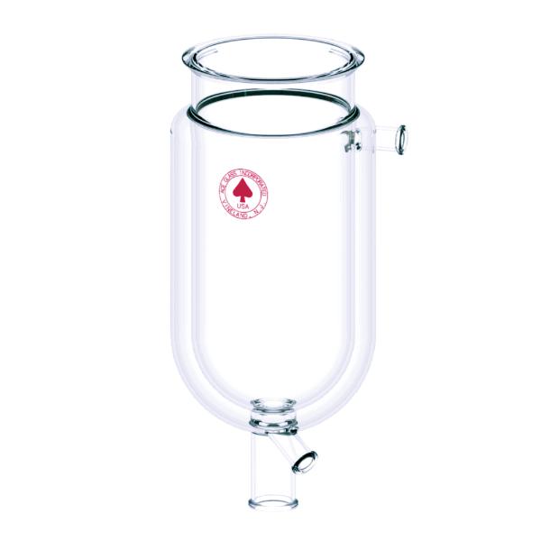 Ace Glass 150l Cylindrical Jacketed Flask, 400mm Flange, 1.5in Beaded ...
