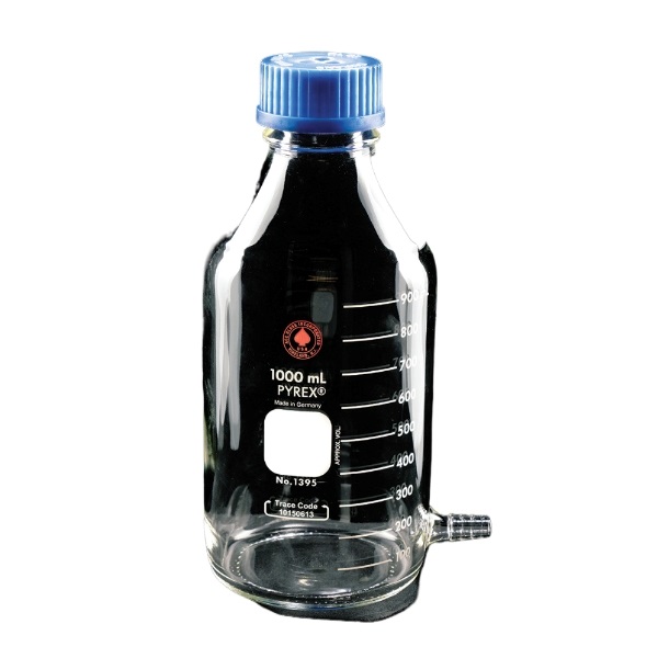 Ace Glass 1L Streamflow Bottle With Hose Connection Includes Expanded ...