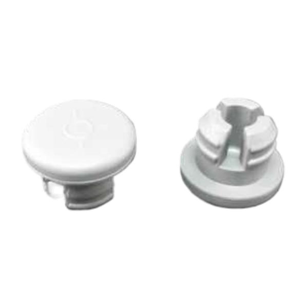 Bellco 20mm Gray Chlorobutyl Lyophilization Stopper – 3 Prong (Qty 1000 ...