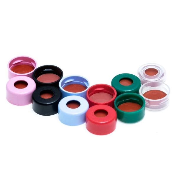 Bellco 11mm Clear Snap Cap, PTFE/Butyl Rubber Lined (Qty 1000) 2070-07438