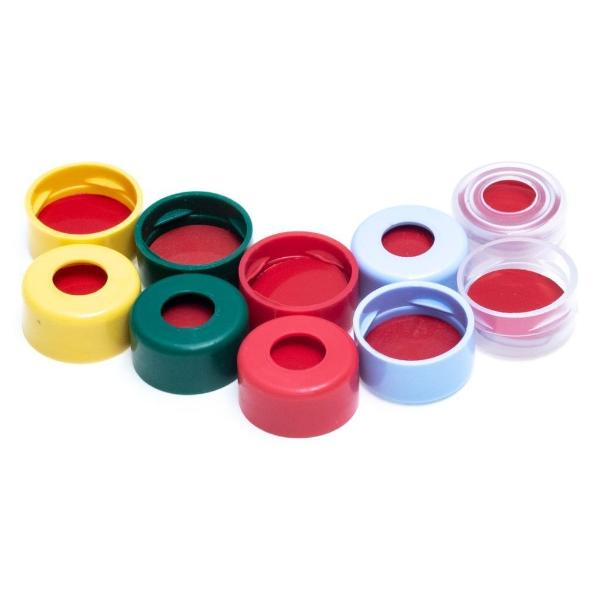 Bellco 11mm Red Snap Cap, PTFE/Silicone/PTFE Lined 2070-07464 Lab ...