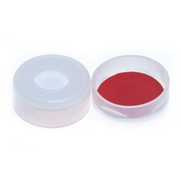 Bellco 13mm Clear Snap Cap, PTFE/Silicone with Starburst Lined (Qty ...