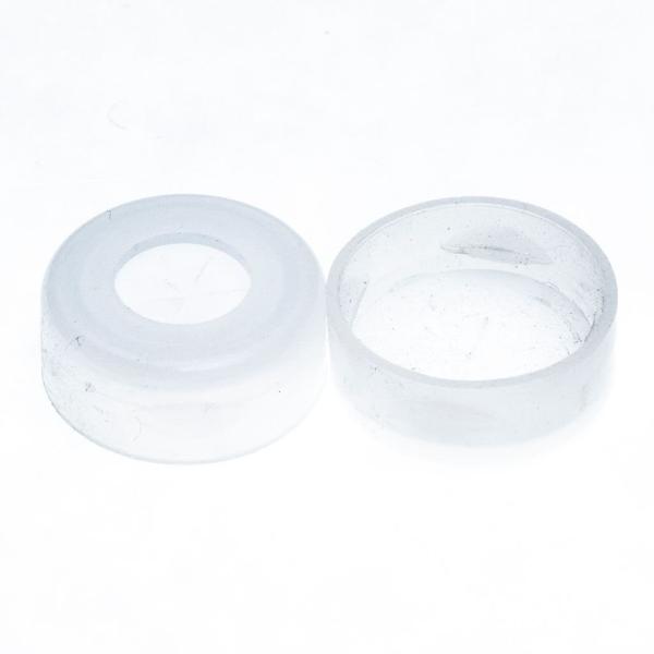 Bellco 13mm Clear Snap Cap, 10mil PTFE with Starburst Lined 2070-07481 ...