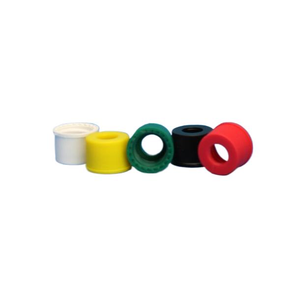 Bellco 8-425mm Yellow, Polypropylene Open Hole Cap, Flangeless (Qty ...