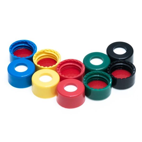 Bellco 9mm R.A.M. Smooth Cap, Yellow, PTFE/Silicone Lined (Qty 1000 ...
