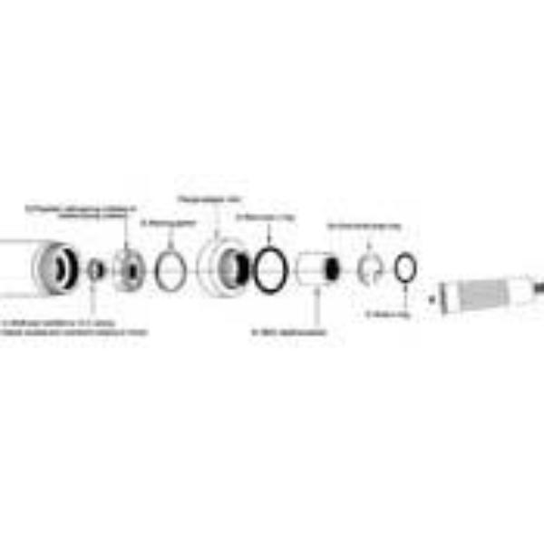 Bellco PM Kit 7764-74000 Hi-Torq Over Head Drive Adapter, 1/Ea 9005-74000